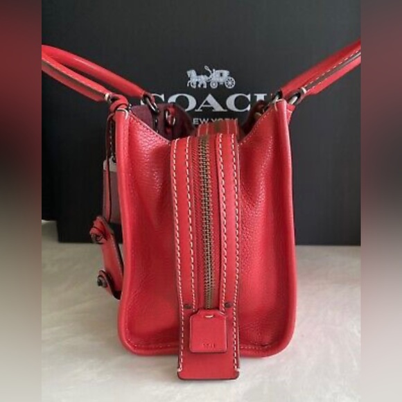Coach | Bags | Rogue Coach Bag In Red | Poshmark